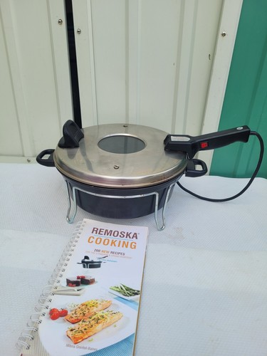 Grand Remoska Electric Cooker with Glass Lid 4L Aliminium Black Type ...