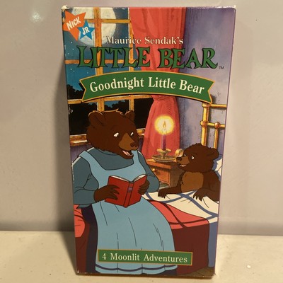 Maurice Sendak's Little Bear: Goodnight Little Bear (VHS, 1998) Nick Jr ...