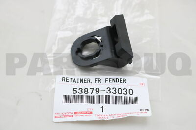 5387933030 Genuine Toyota RETAINER, FR FENDER 53879-33030 | eBay