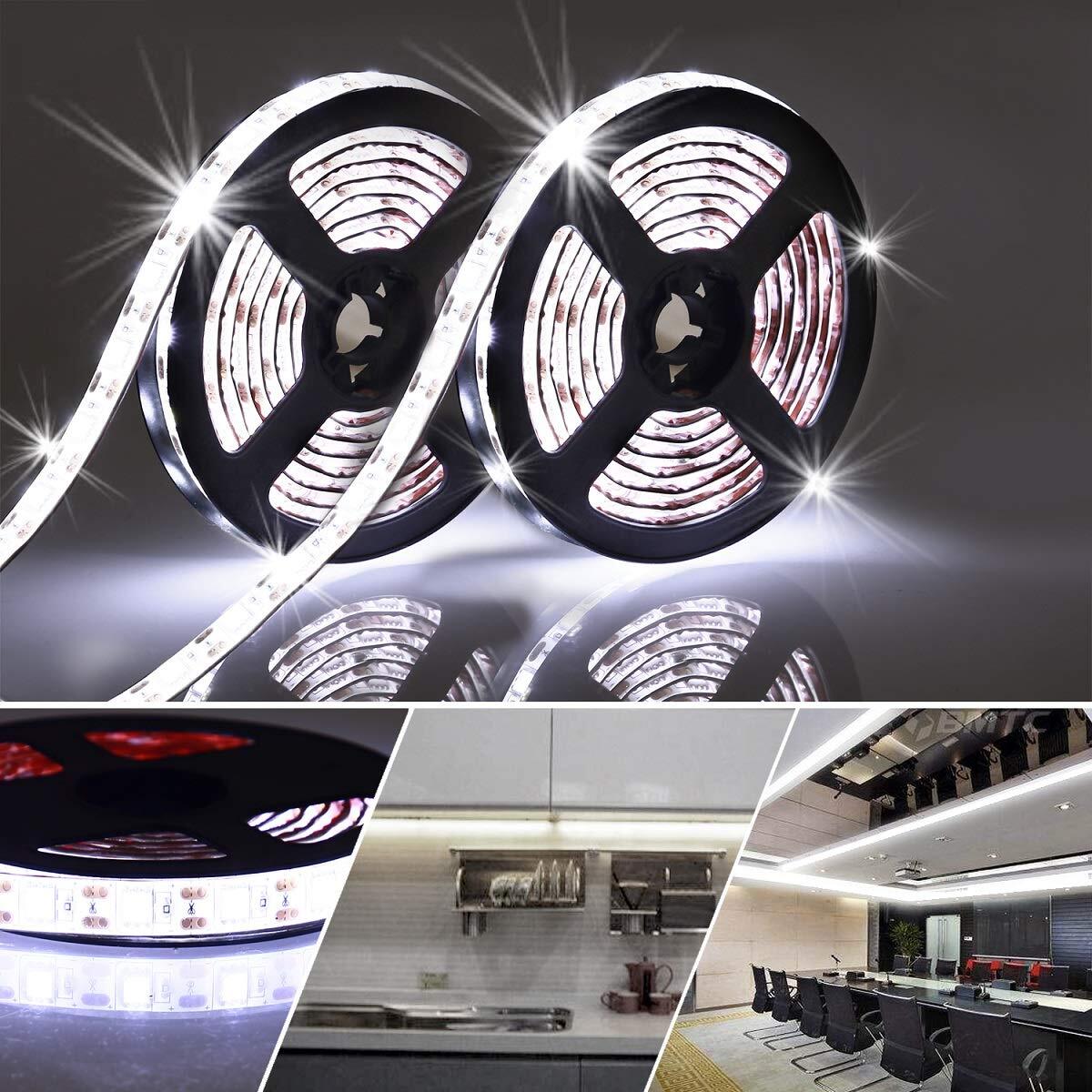 6.56ft Waterproof Led Light Strips Battery Powered, Outdoor or Indoor ...