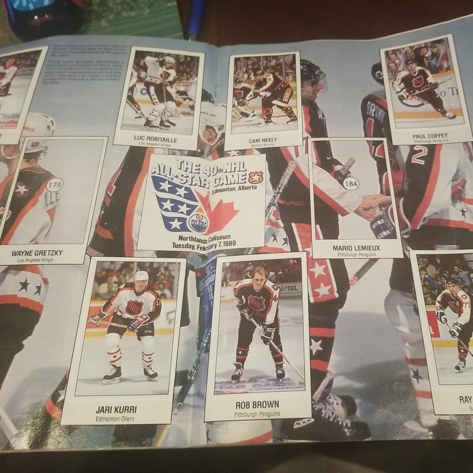 1989-1990 panini sticker book collection with stickers nhl hockey 1989 ...