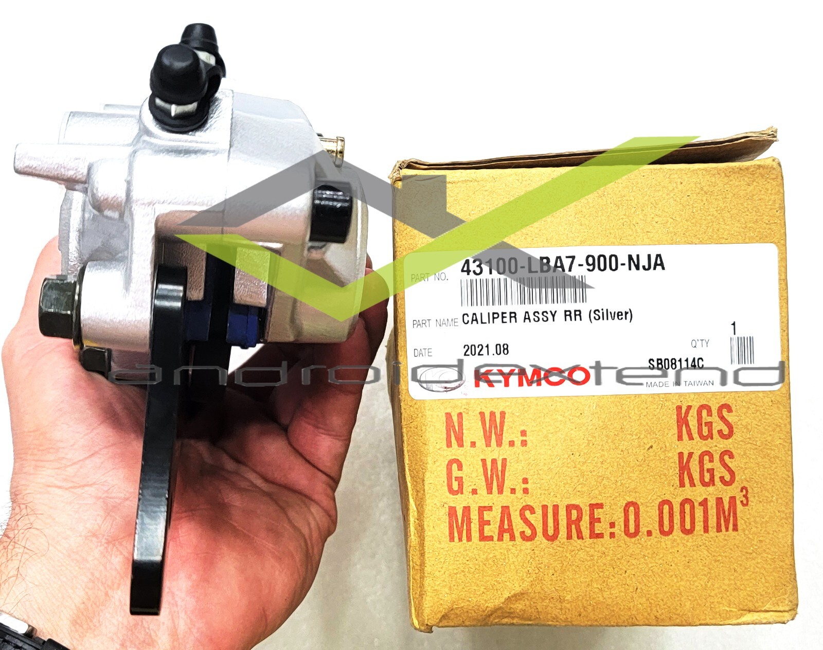 KYMCO MONGOOSE/MAXXER250/270/300 KXR250 REAR CALIPER 43100-LBA7-900-NJA ...