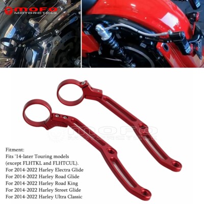 Shock Remote Reservoir Brackets For Ohlins 044 for Harley Touring ...