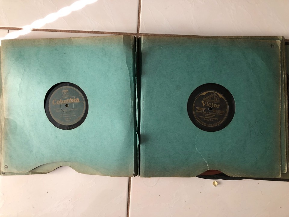 Vintage record albums 78 rpm - Italian & English early 1900's-Grandpa's ...
