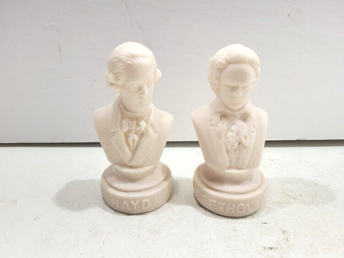Vintage Classical Music Composers 4" Plastic Busts Haydn Beethoven | eBay