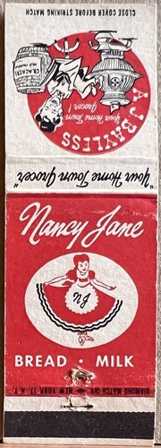 Nancy Jane Bread Milk A J Bayless Grocery Store Phoenix AZ Matchbook ...
