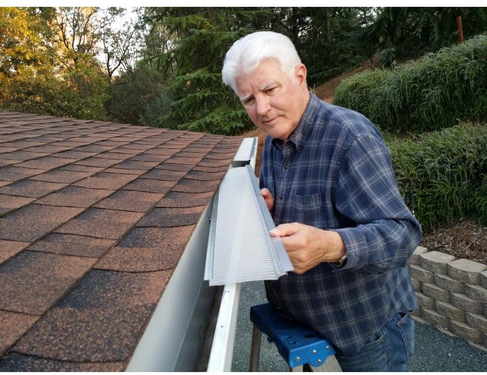 Gutter Guard 4 Ft. Stainless Steel 5 In. Micro Mesh Gutter Guard 20 ...