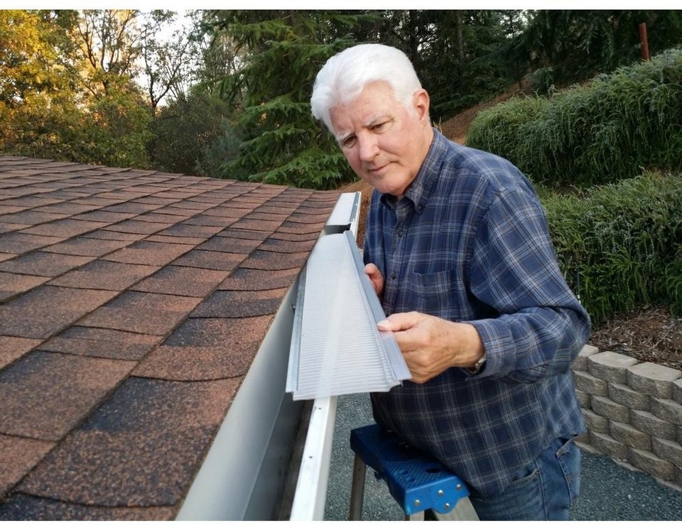 Gutter Guard 4 Ft. Stainless Steel 5 In. Micro Mesh Gutter Guard 20 ...