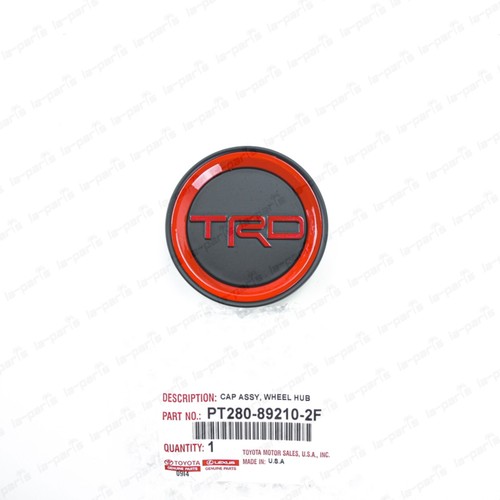 New Genuine Toyota 4Runner Tacoma Tundra TRD Wheel Center Cap PT280 ...