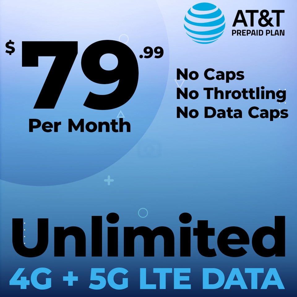 AT&T UNLIMITED DATA 4G LTE 5G RV's INTERNET HOME BUSINESS PLAN RENTAL ...