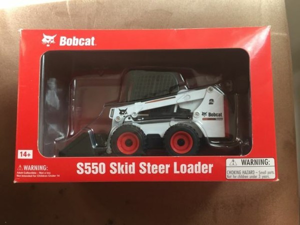 Bobcat Skid Steer Loader S550 Diecast Toy Scale 1 25 for sale online | eBay