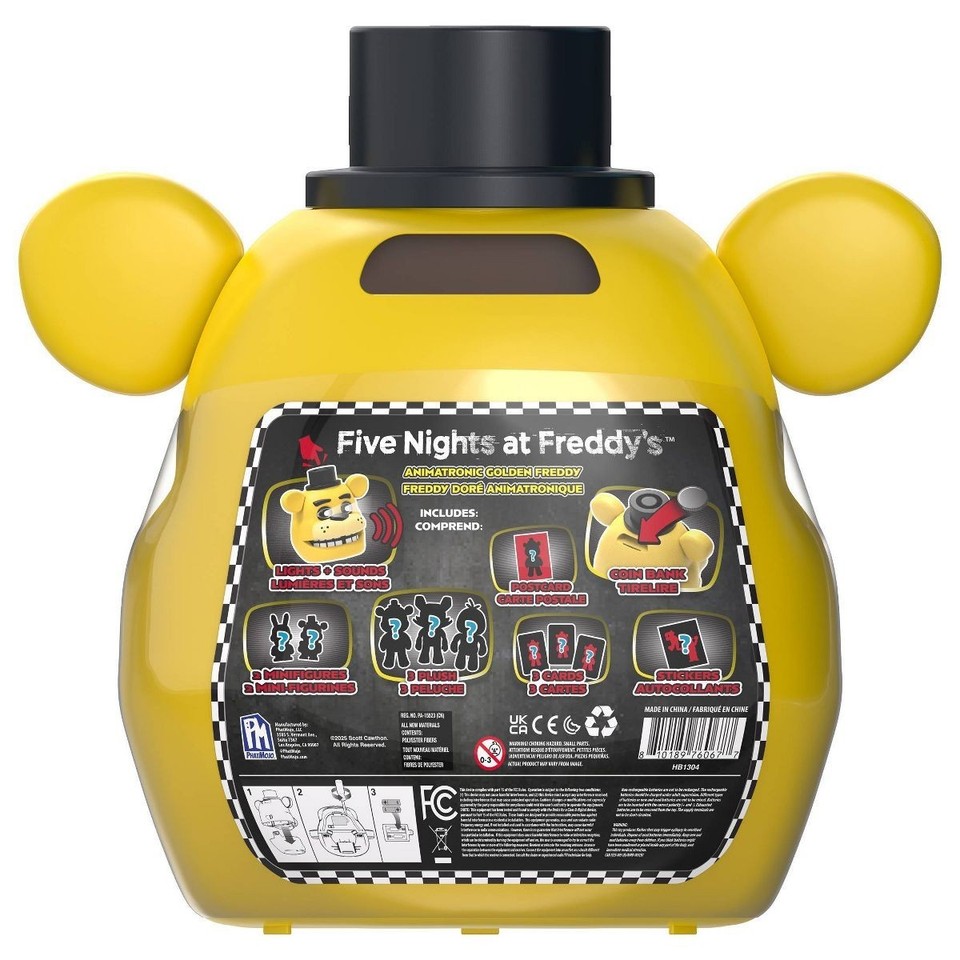 five nights at freddys Gold Collector Bundle Figure FNAF New Sealed | eBay