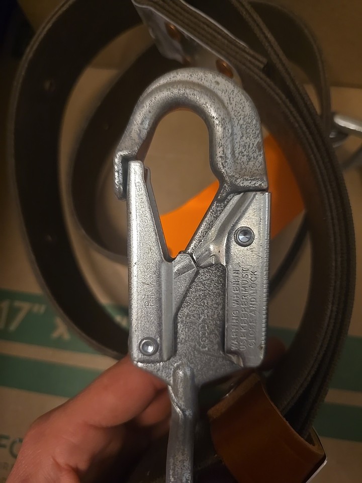 BASHLIN LINEMAN BELT 52N-2HL POLE STRAP 6 FT new in box | eBay