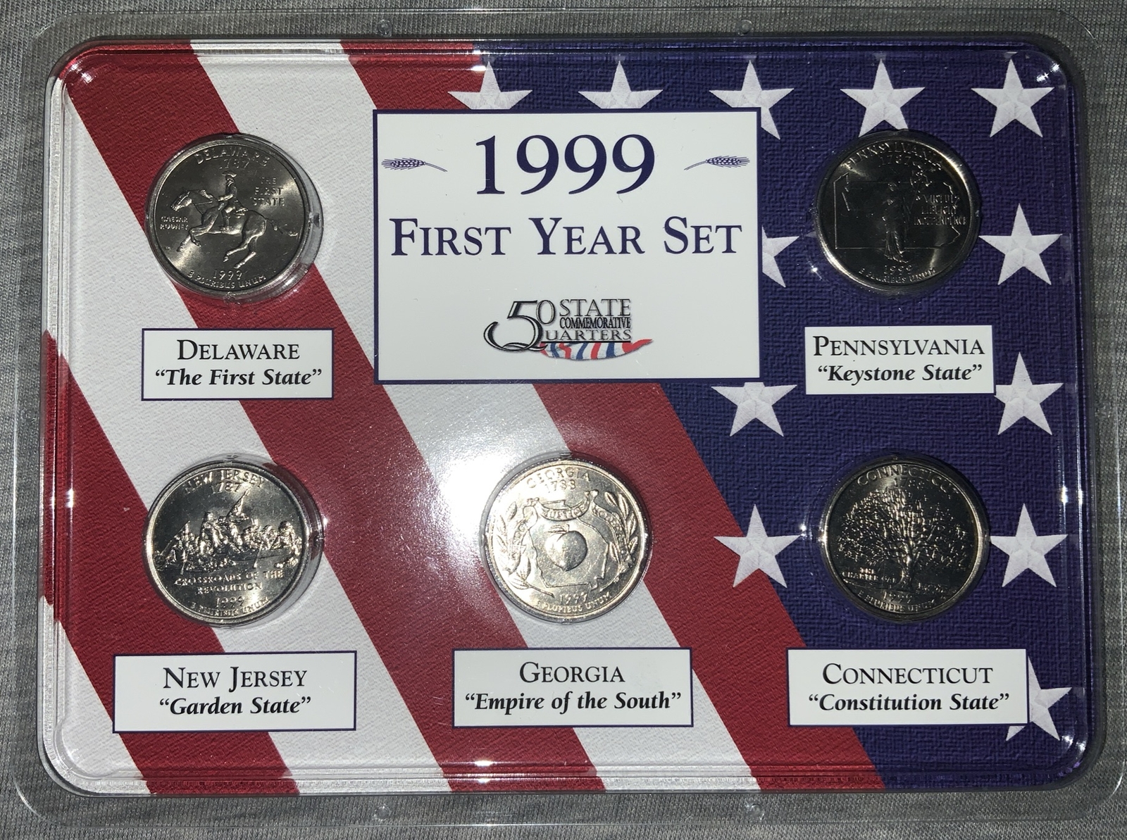 1999 First Year Set 50 State Commemorative Quarters (Littleton Coin Comp) | eBay