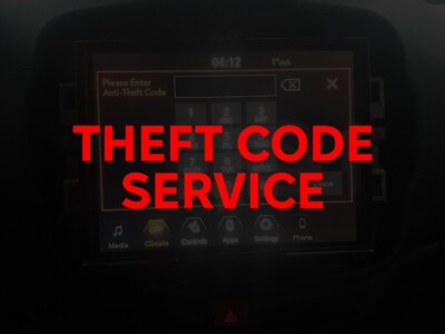 Chrysler Dodge Jeep Ram radio code service | eBay