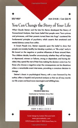 Claude M. Stein Scripts People Live: Transactional Analysis of Life ...