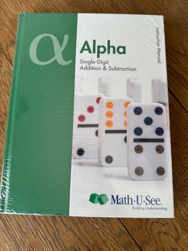 MATH U SEE ALPHA Instruction Manual, Tests & DVD Curriculum Set | eBay