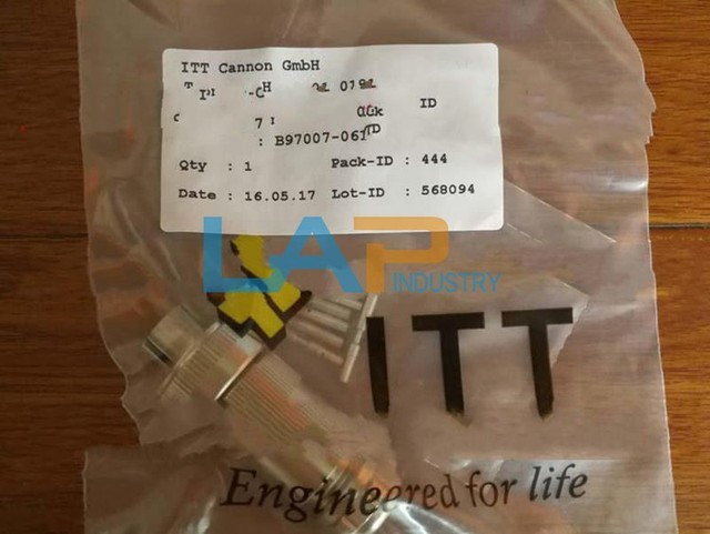 1pc for ITT Cannon Pneumatic Connector B97007-061 #zy for sale online ...
