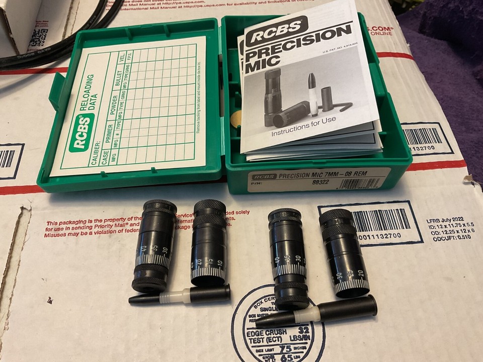 RCBS Precision MIC Sets for .223 and 7mm-08 | eBay