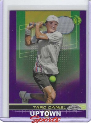 2024 Topps Chrome - Taro Daniel - Card #49 - Purple Refractor- #452/499 ...