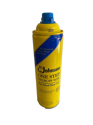 SC Johnson One Step No Buff Wax Fine Wood Floor Care 22 oz. 90% Full ...