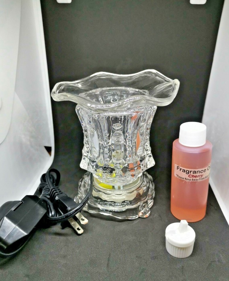 ELECTRIC Fragrance Lamp Oil Wax cubes Burner lamp FREE SHIP | eBay