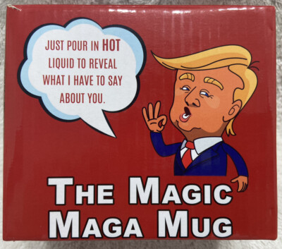 TRUMP COLOR CHANGING COFFEE MUG Magic Maga Mug Novelty item | eBay