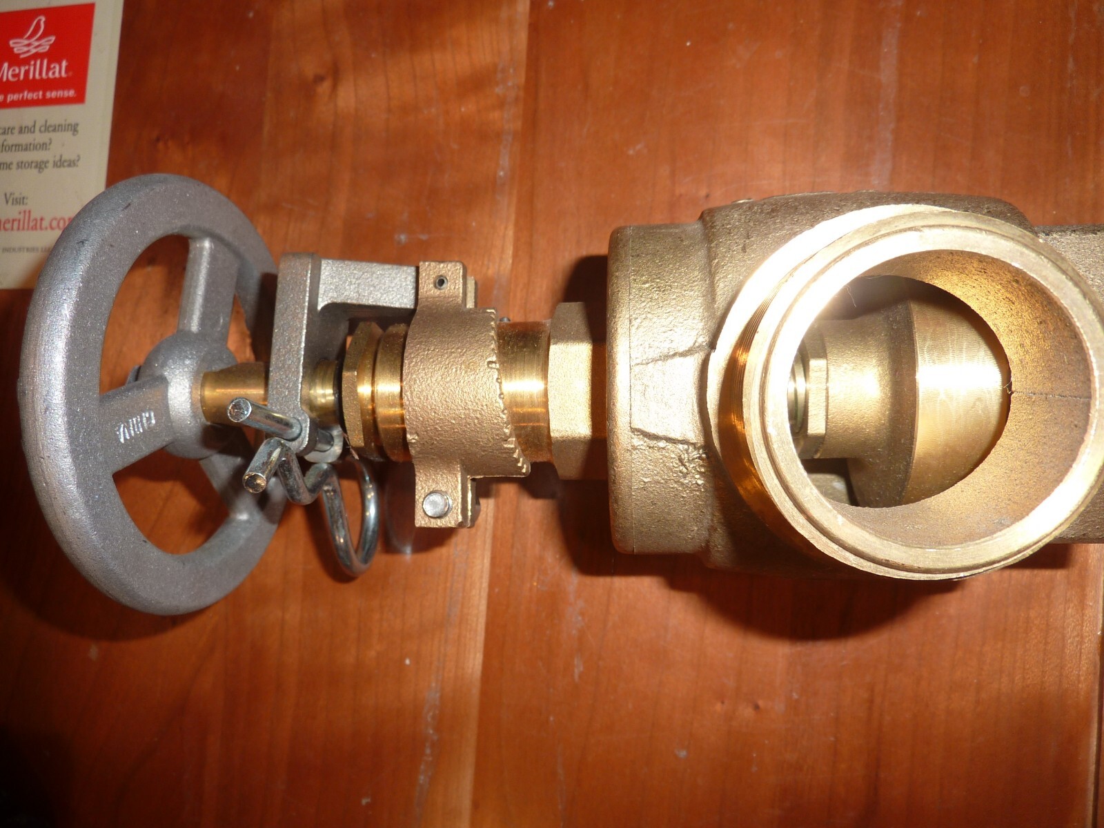 DIXON POWHATAN CAST BRASS DOMESTIC ANGLE HOSE VALVE 1 1/2 175 PSI NEW ...