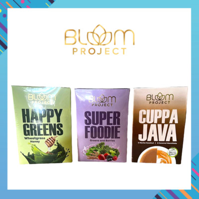 The Bloom Project Happy Greens | Super Foodie | Cuppa Java | eBay Australia