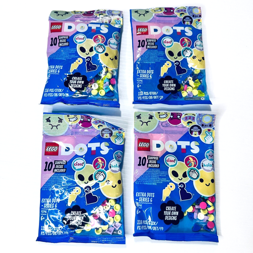 LEGO DOTS Extra DOTS Series 6 Packs x 4 NEW / Sealed | eBay Australia