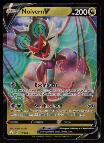Noivern V 117/203: Evolving Skies Pokemon TCG Near Mint | eBay