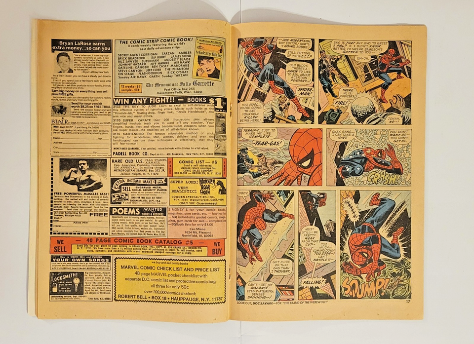 THE AMAZING SPIDER-MAN #121 & 125 DEATH OF GWEN STACY READER LOOK AT ...