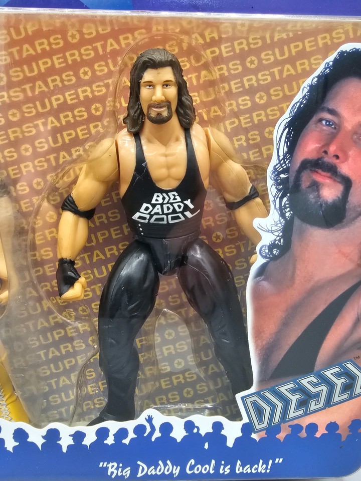 WWE WWF Jakks Superstars BCA Razor Ramon and Diesel 2 Pack MOC ...