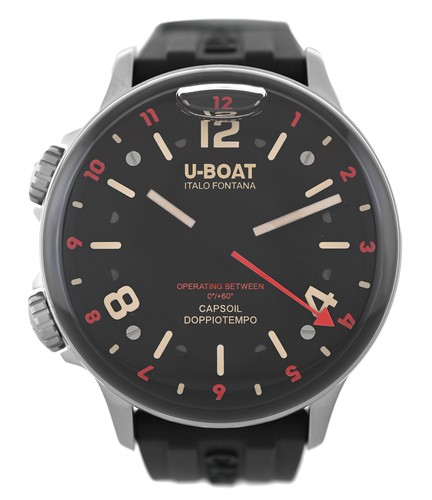 U-Boat Capsoil Doppiotempo 8839/B Oil-Filled Dial GMT Steel 45MM Men ...