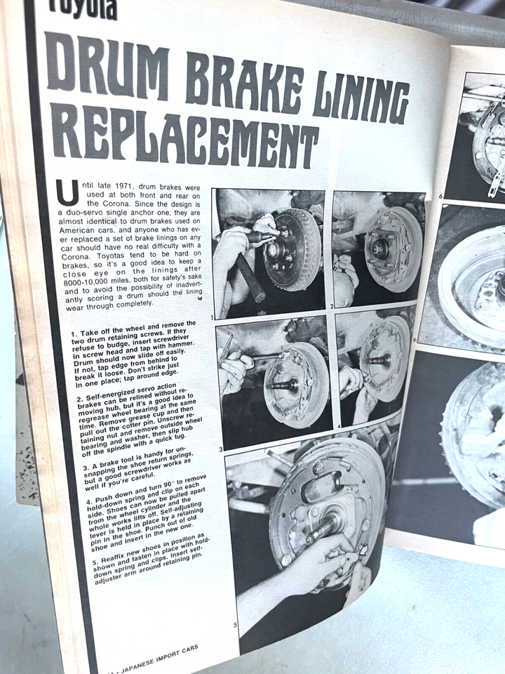 Toyota Datsun Colt Mazda Honda Subaru Repair Buy Ford Courier Chevy Luv ...