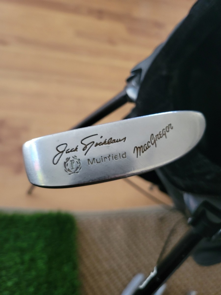 Jack Nicklaus Putter With Signed Letter JACK NICKLAUS Signed MacGregor