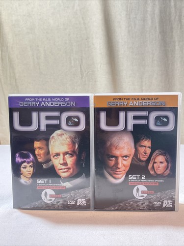 FROM THE FAB WORLD OF GERRY ANDERSEN UFO DVD SETS 1 AND 2 DISCS LOOK ...