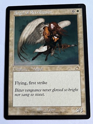 1x MTG - Angel Of Retribution - Torment - NM | eBay Australia