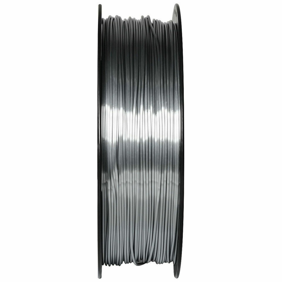 GEEETECH Silky PLA 3D Printer Filament 1.75mm 1KG Silk Silver Metallic ...