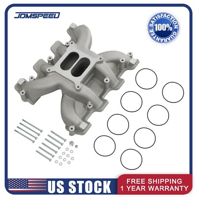 Dual Plane Carbureted Intake Manifold 300-130 For GM LS1 LS2 LS6 ...