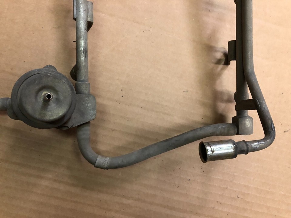 87-93 FORD F250 351w V8 5.8 OEM FUEL INJECTOR RAILS & 3 BOLT PRESSURE ...