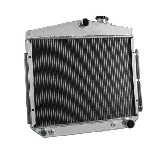 4 Row Radiator For 1955-1957 1956 Chevy Bel Air Belair Small Block Big ...