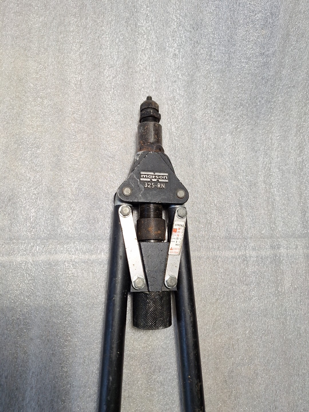 Marson 325-RN Heavy Duty Hand Rivet Nut Bolt Tool Thread Setter 34604 ...