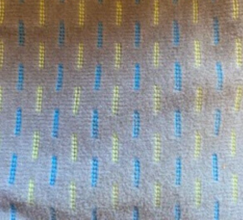 92 Geo Metro Auto Seat Fabric Upholstery Cloth Blue Green Nozomi ...