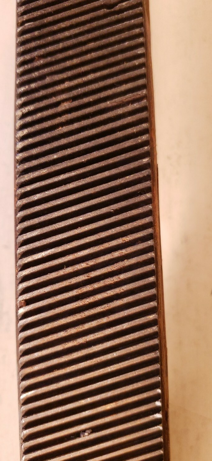 Antique Primitive Curved Metal Rasp With Wooden Body/Handle. 20.75 ...