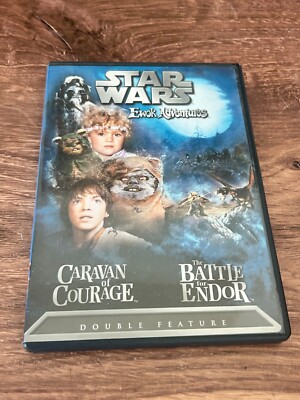 Star Wars Ewok Adventures DVD Caravan of Courage Battle for Endor ...