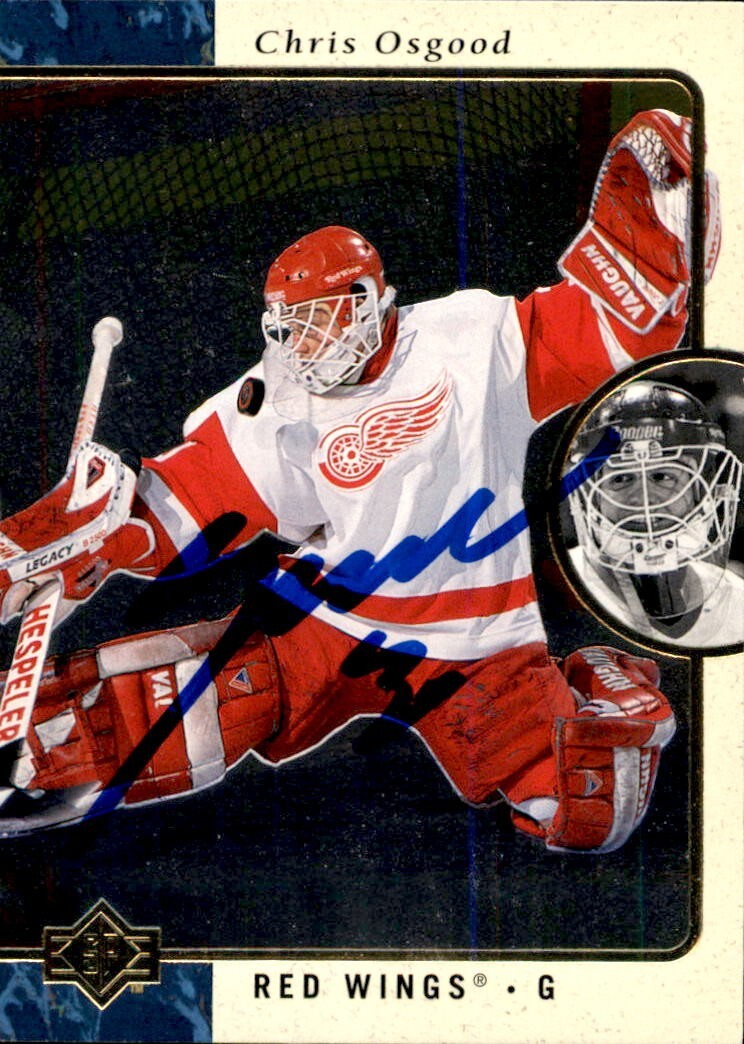Chris Osgood Masker Source: Red Wings Goalie Chris Osgood To Retire