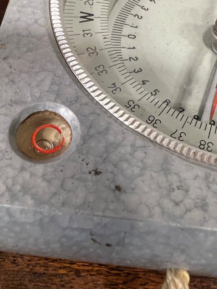 VTG German Freiberger Precision Geological Surveying Compass Clinometer ...