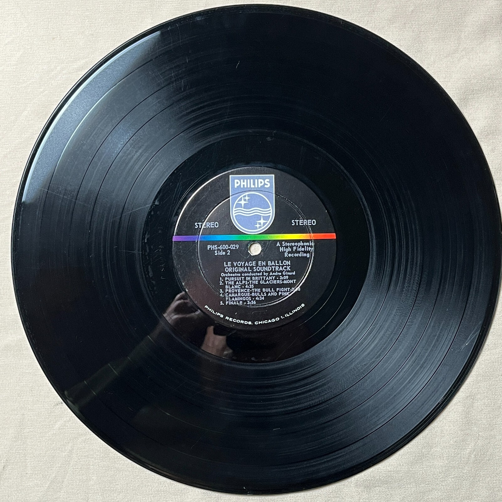 PRODROMIDES Le Voyage En Ballon 1960 Vinyl LP Philips PHS 600-029 - VG+ ...