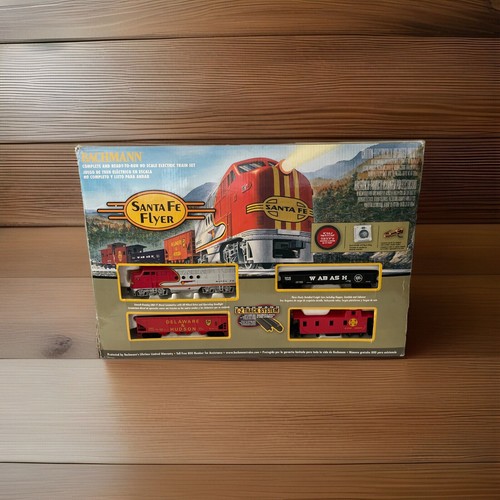 Bachmann HO Santa FE Flyer with EZ Track - 00647 - Tested, Working ...